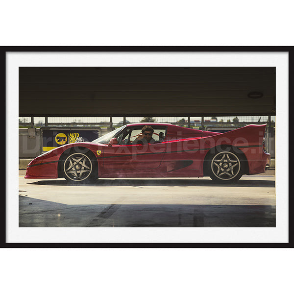 Poster Ferrari f50 Davide Cironi – Drive Experience
